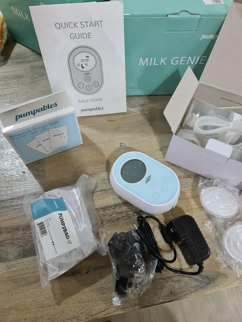 Pumpables Milk Genie Plus Portable Breast Pump, Babies & Kids, Nursing & Feeding, Breastfeeding ...