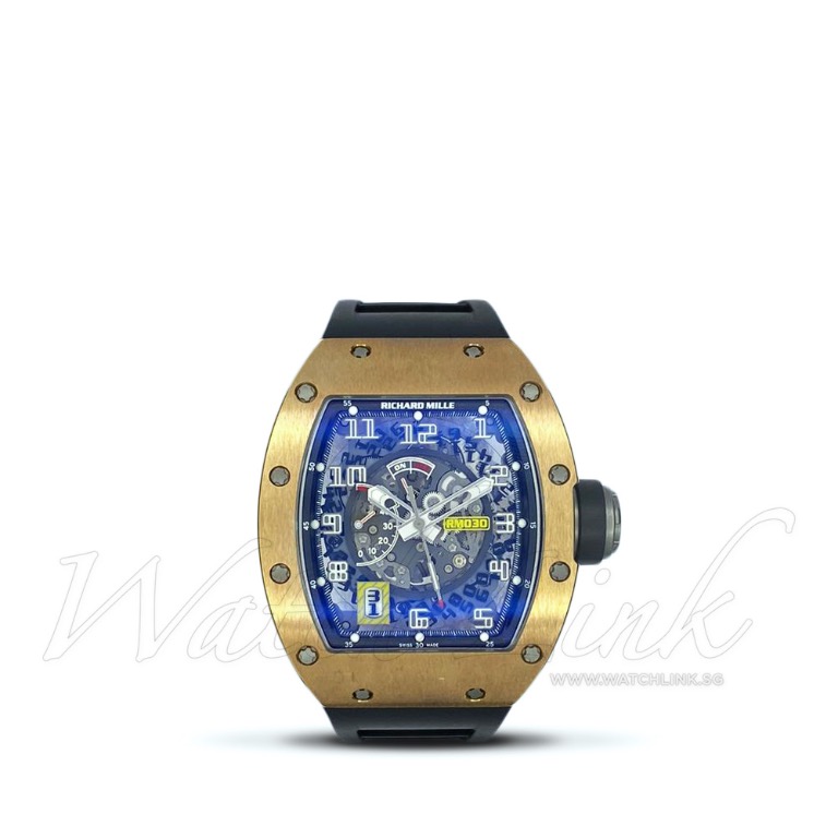 Richard Mille RM030 Rose gold RM030 AL RG, Luxury, Watches on Carousell
