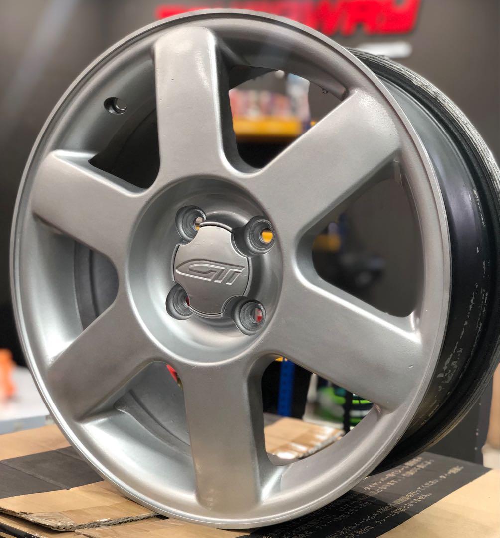 Rim original Satria GTi 16, Auto Accessories on Carousell