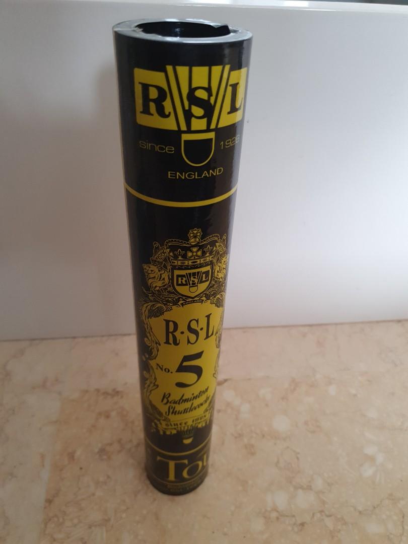 RSL no. 5 shuttlecock, Sports Equipment, Sports & Games, Racket & Ball ...