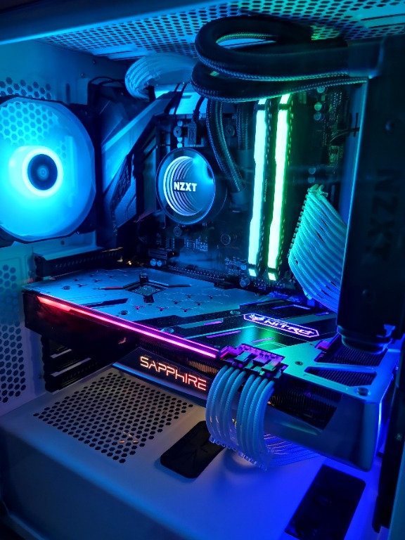 Ryzen Ultra Gaming Desktop Rig Ryzen 5 3600 Sapphire Nitro+ RX 5700XT ...