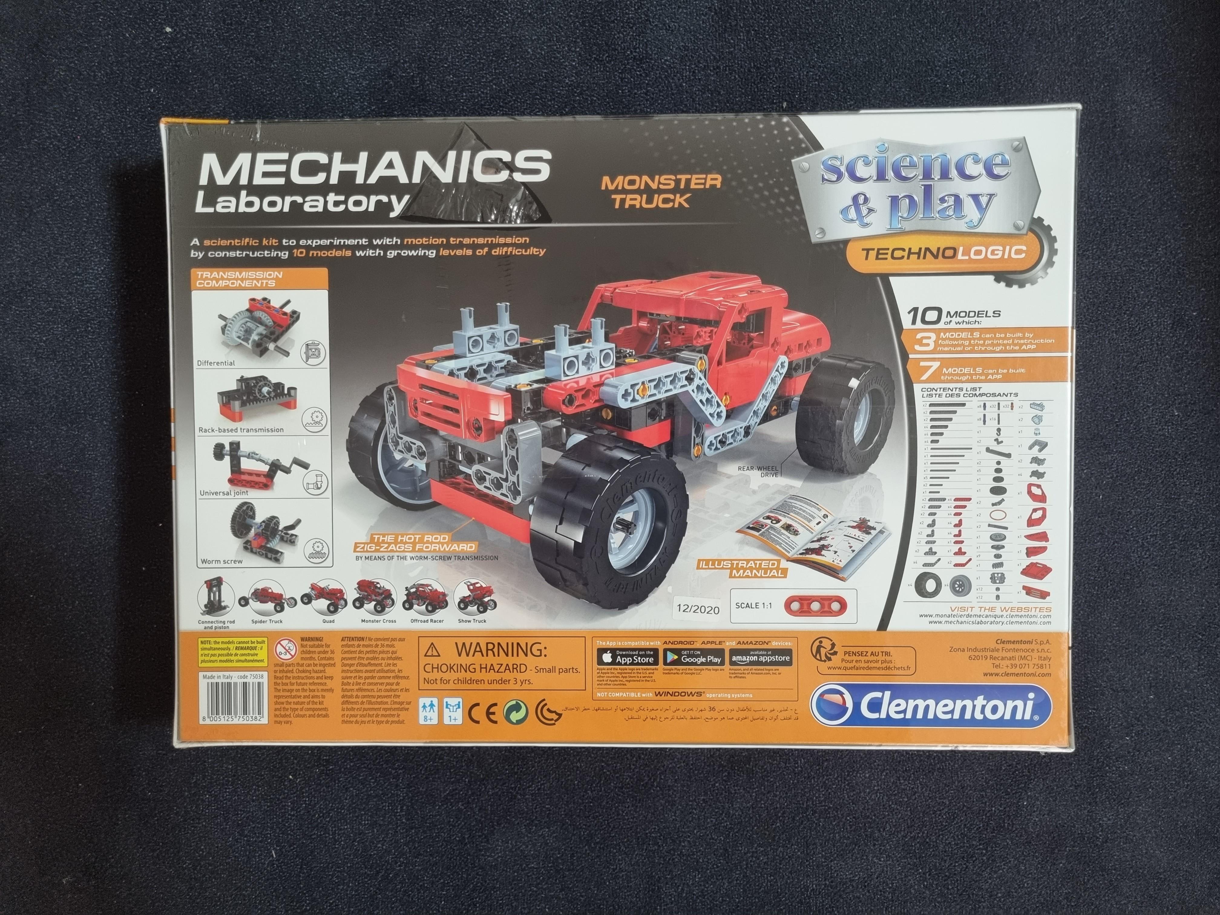 Science & Play - Mechanics Laboratory Monster Truck, Hobbies & Toys ...