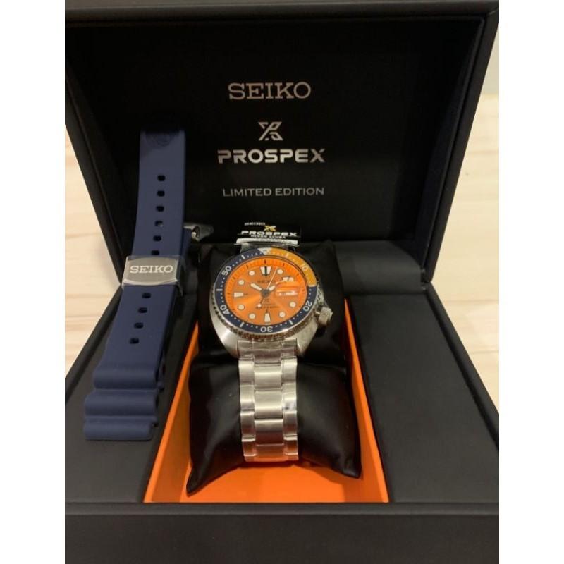 Seiko Nemo Orange Turtle JDM SBDY023 LNIB, Luxury, Watches on Carousell