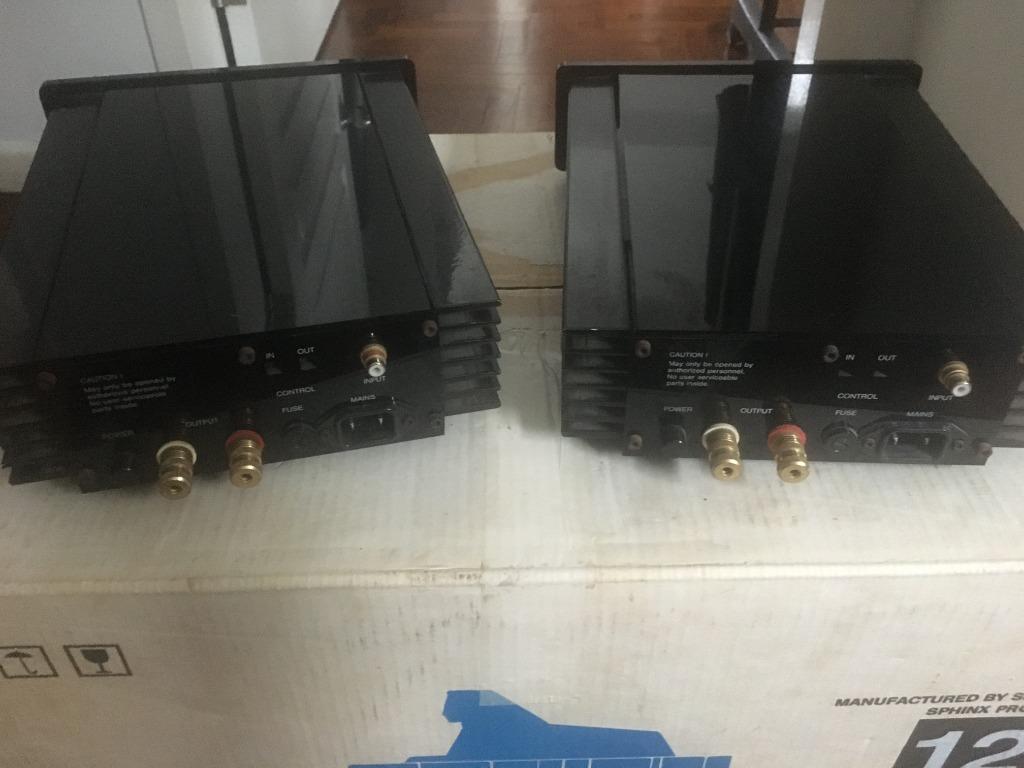 Siltech Sphinx Project 12 monobloc amplifiers, Audio, Soundbars ...