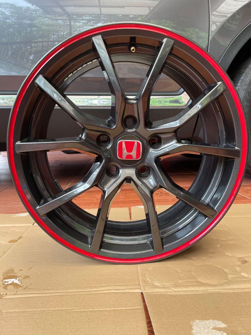 Sport rim Honda Type R, Auto Accessories on Carousell