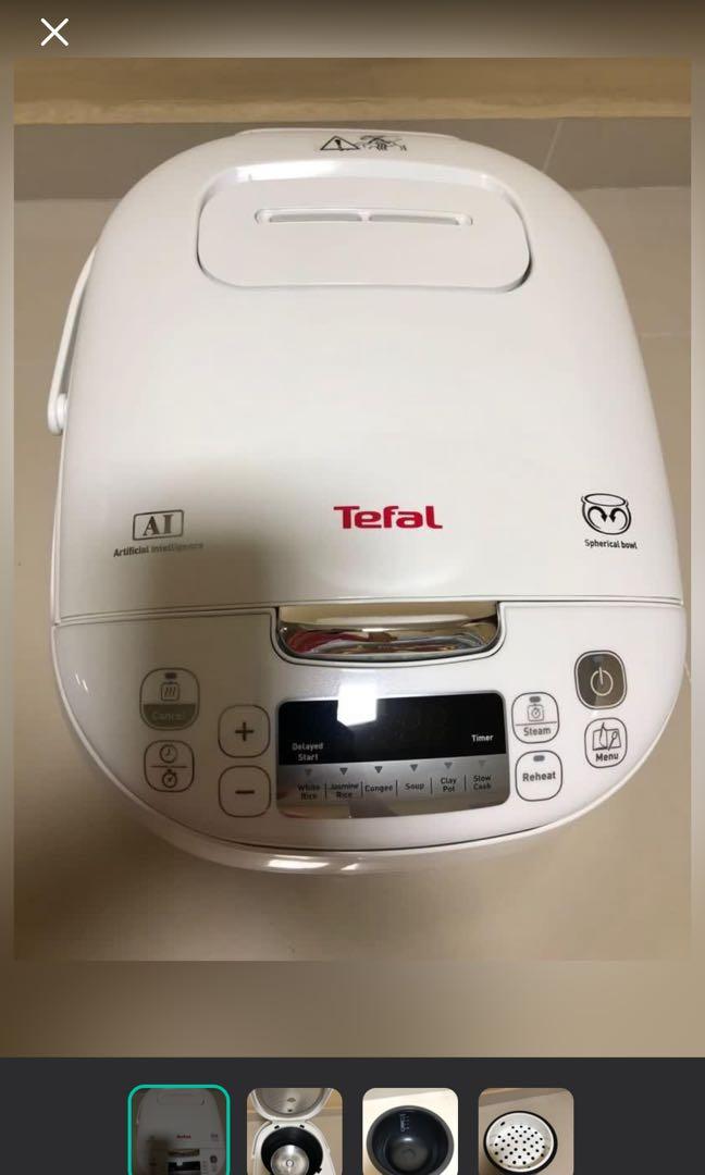 Tefal Delirice Compact 1.8L rice cooker RK7521, TV & Home Appliances ...