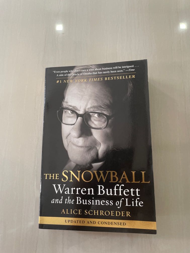 The Snowball Warren Buffett, Hobbies & Toys, Books & Magazines, Fiction ...