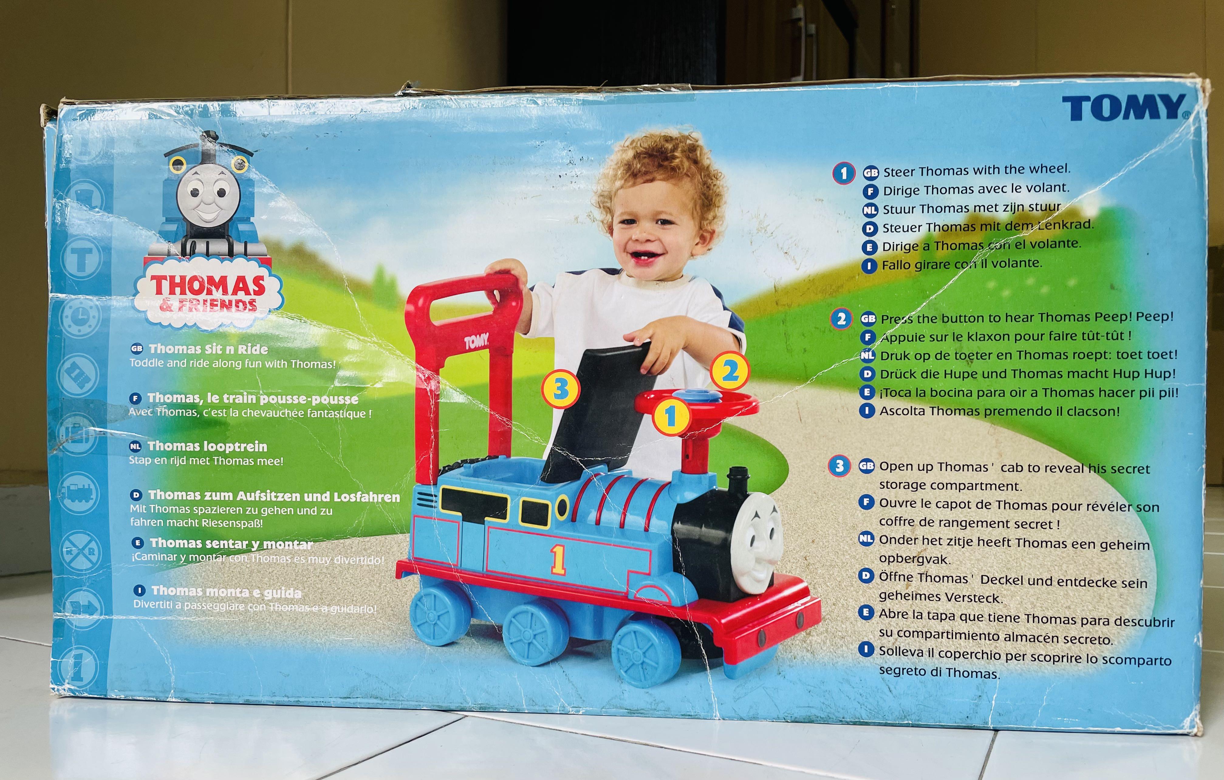 Thomas sit n ride, Babies & Kids, Infant Playtime on Carousell