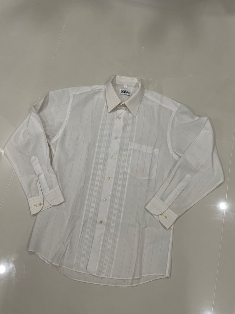 Three Rifles (White with Design lines Shirt), Men's Fashion, Tops ...