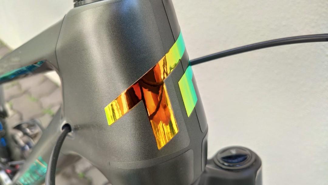 Transition Spur holographic decals, Sports Equipment, Bicycles & Parts ...