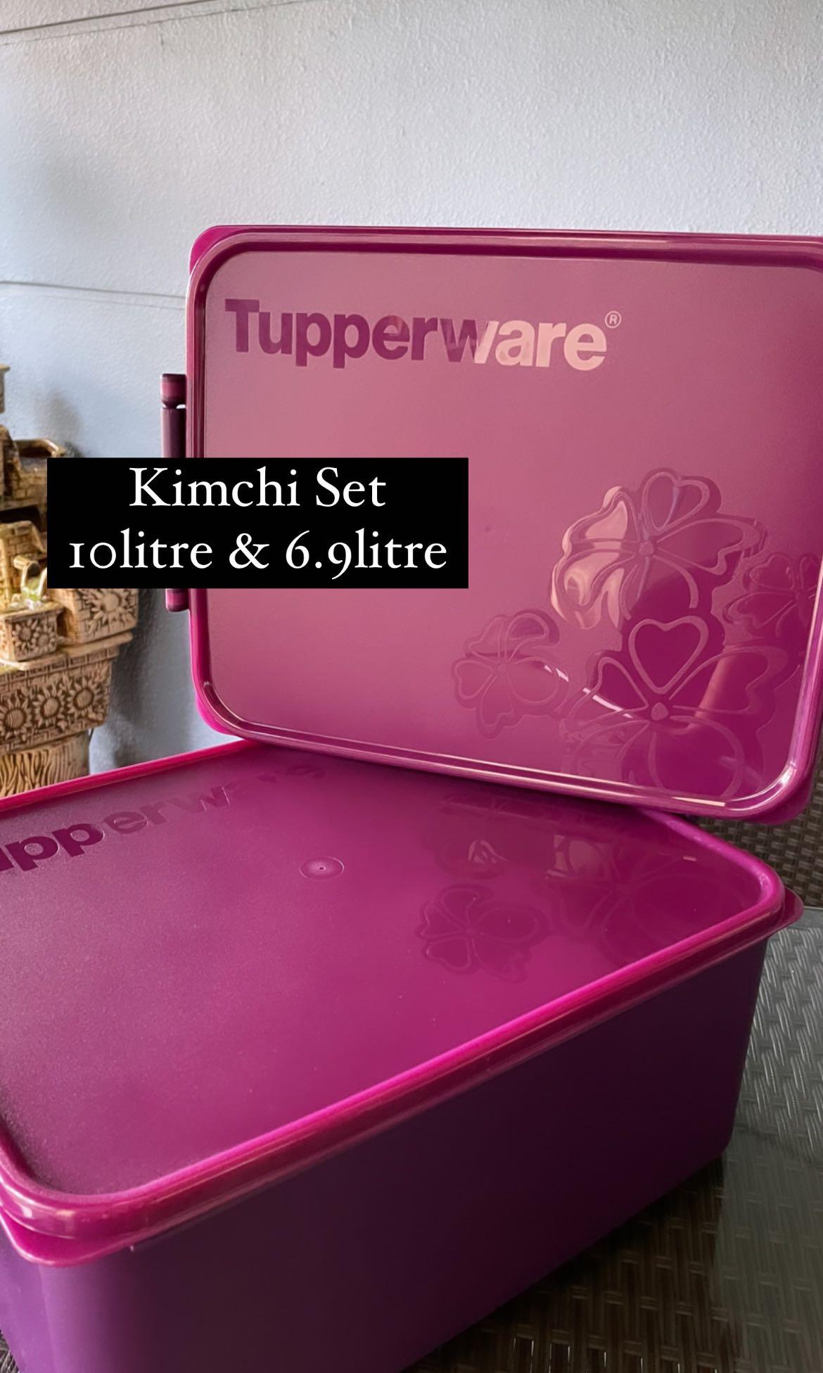 Tupperware Kimchi Set, Furniture & Home Living, Kitchenware & Tableware ...