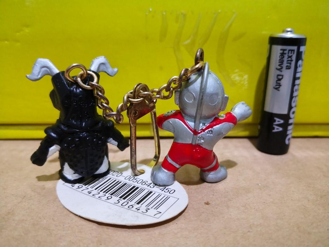 Ultraman keychain - Ultraman & Zetton (Set A), Hobbies & Toys, Collectibles & Memorabilia, Fan ...