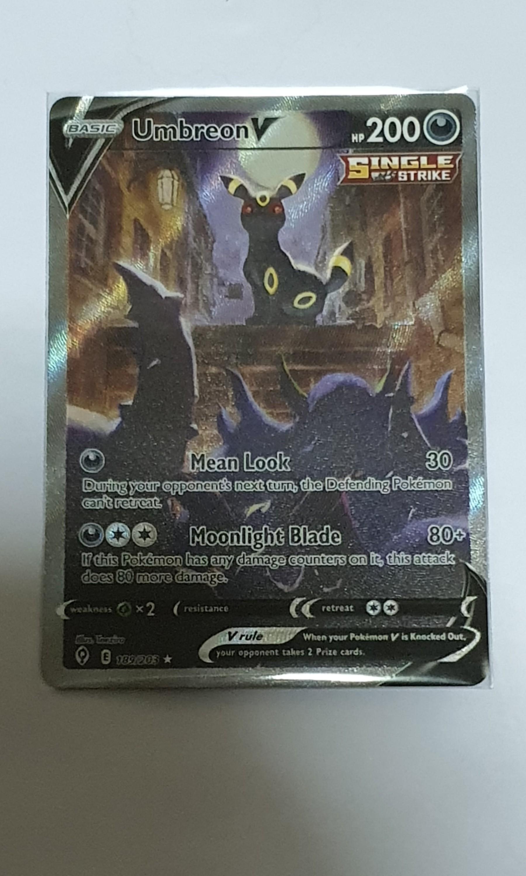 Umbreon V Alternate Art, Hobbies & Toys, Toys & Games on Carousell