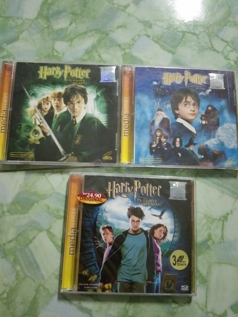 VCD harry potter, Hobbies & Toys, Music & Media, CDs & DVDs on Carousell