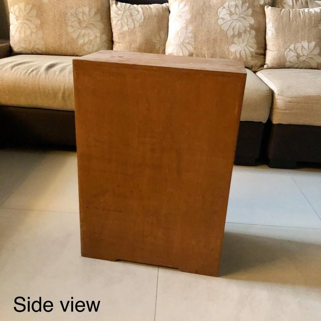 Wooden Open Shelves Rack Cabinet Table, Furniture & Home Living, Office ...