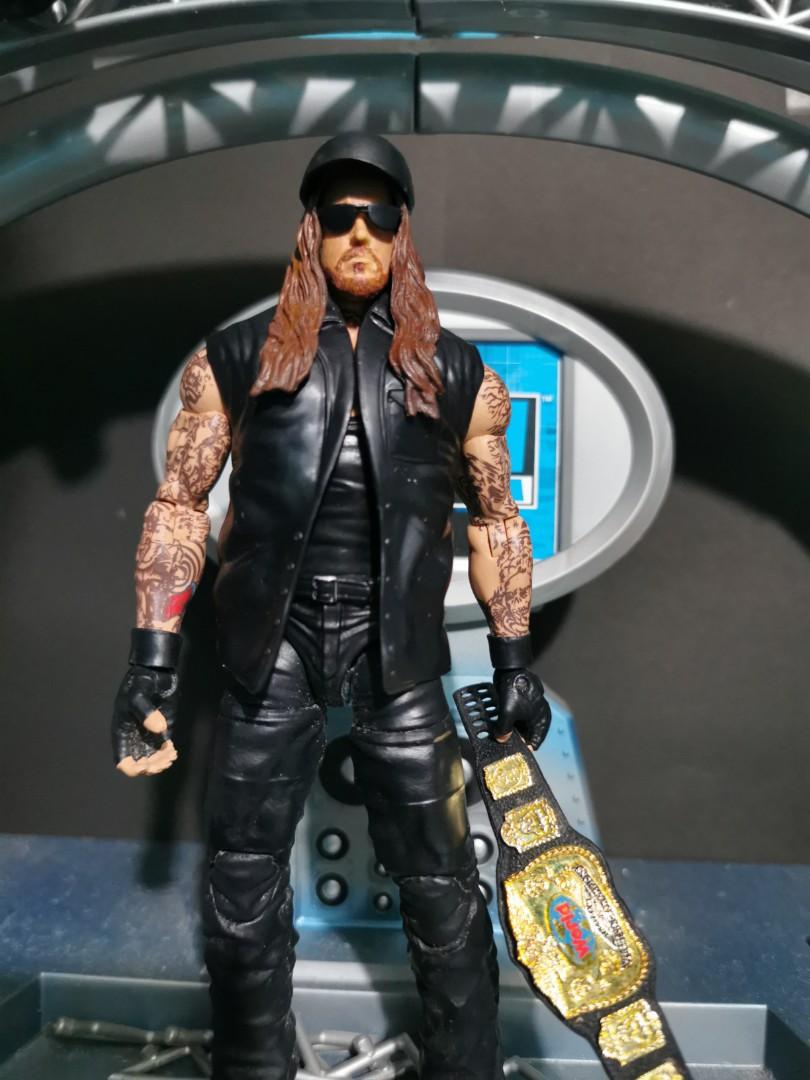 Wwe elite mattel custom undertaker and chris benoit, Hobbies & Toys ...