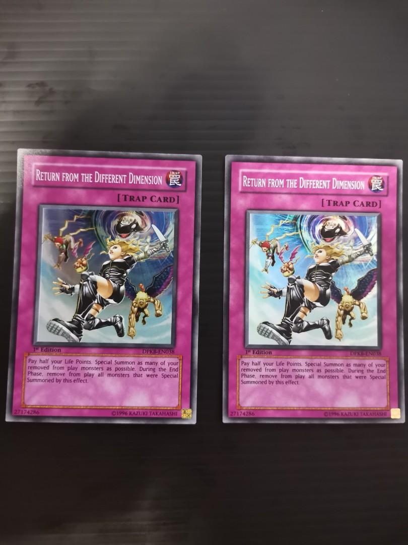 return from different dimension