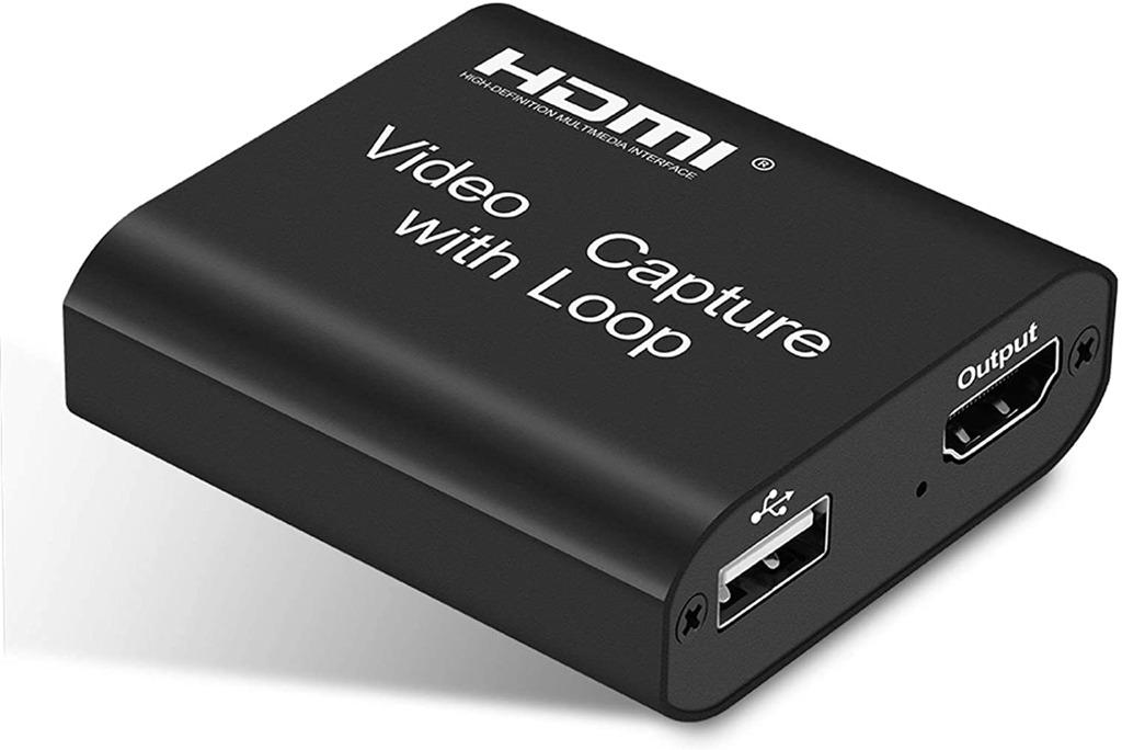 1080P 4K HDMI Video Capture Device With Loop Out Video Capture Card ...