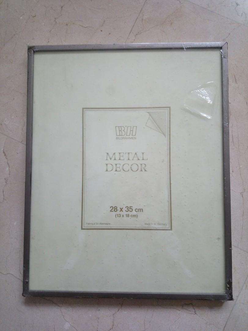 A4 size metal frames x 4, Furniture & Home Living, Home Decor, Frames ...