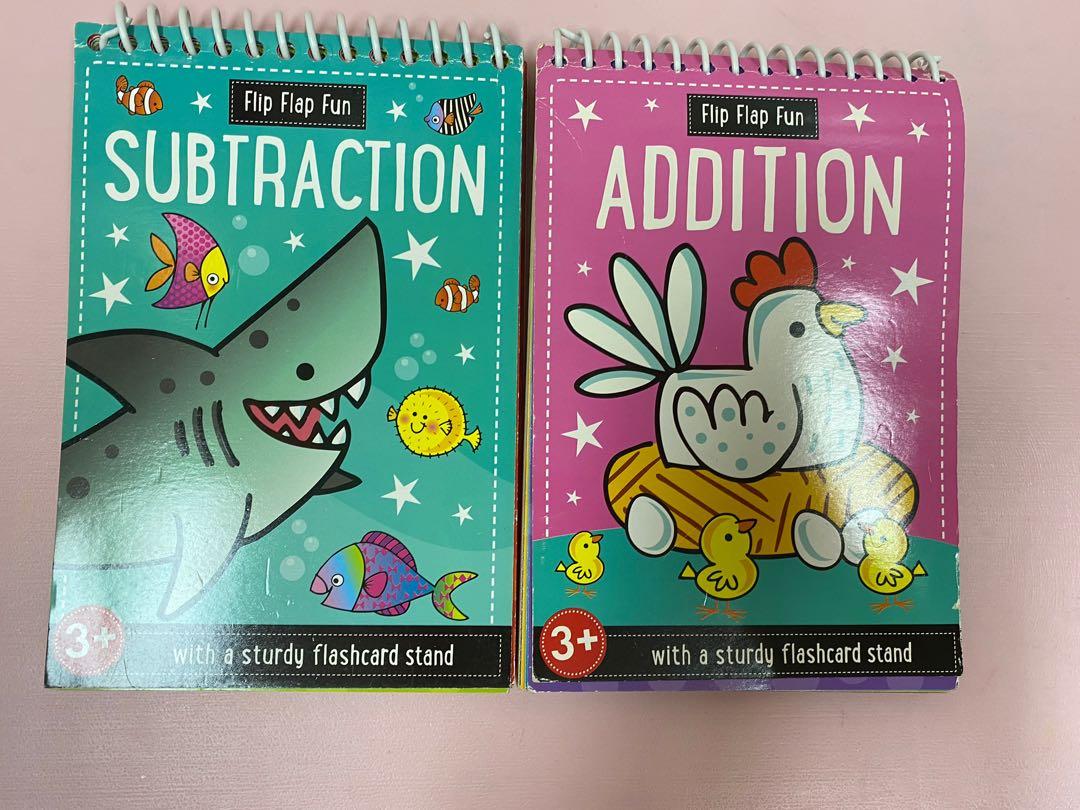 Addition & subtraction Flip Flap Fun, 興趣及遊戲, 書本 & 文具, 小朋友書 - Carousell