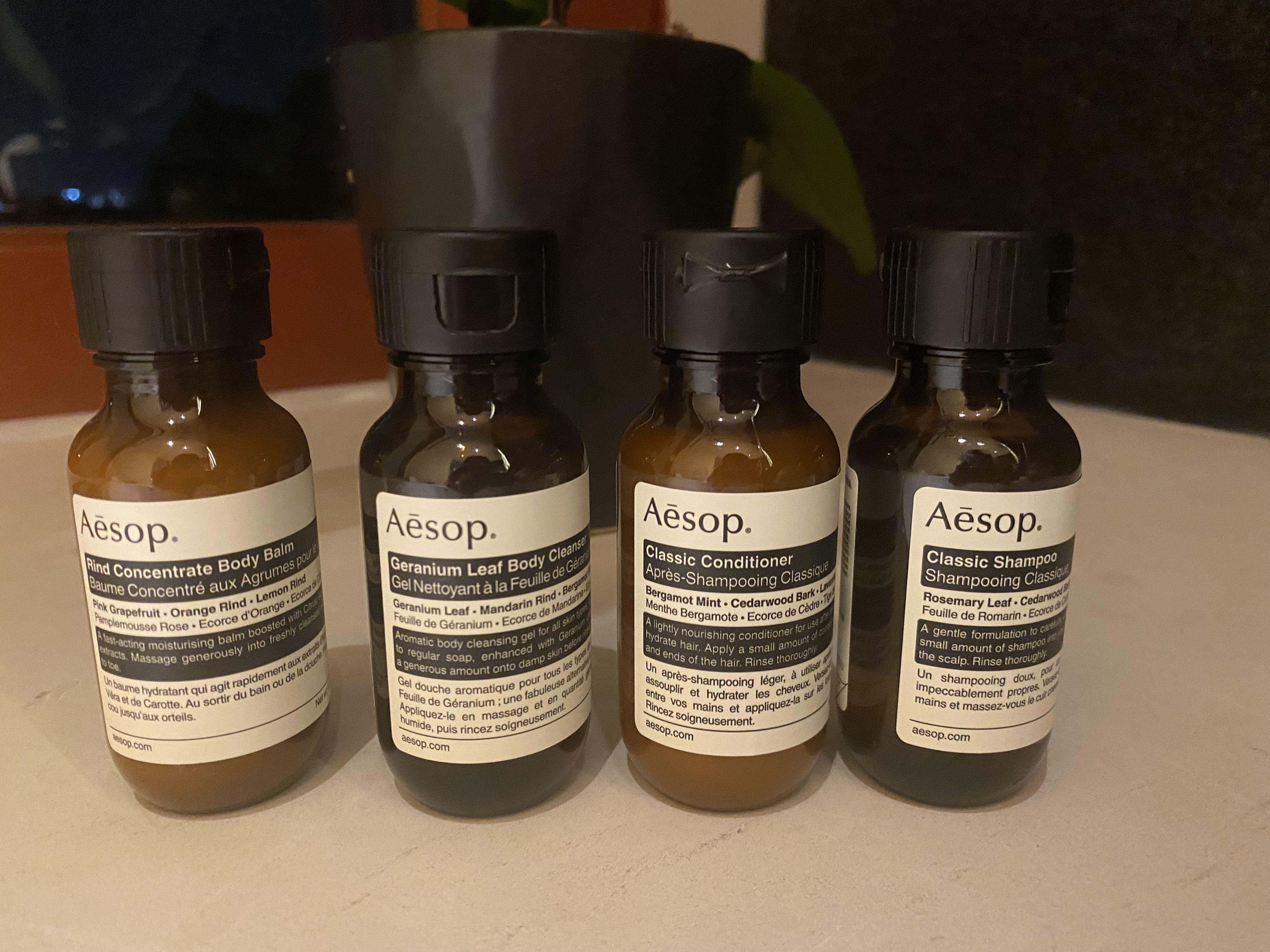 Aesop Travel Set 50ml*4, Beauty & Personal Care, Bath & Body, Body Care ...