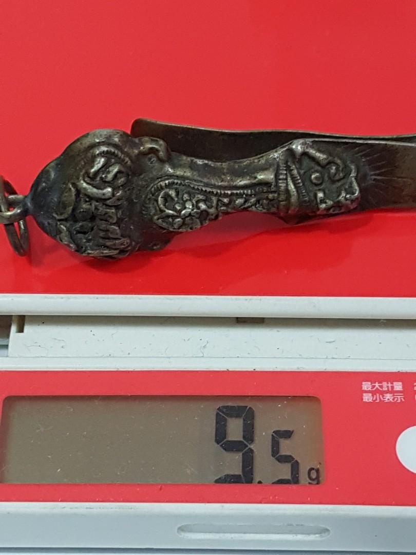 Antique Silver Peranakan Chinese Key Chain, Hobbies & Toys, Memorabilia ...