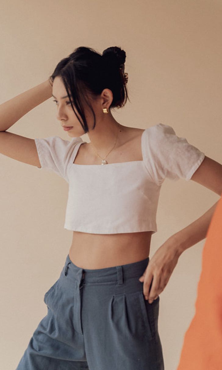 Araw the Line Terno Top Puro, Women's Fashion, Tops, Blouses on Carousell