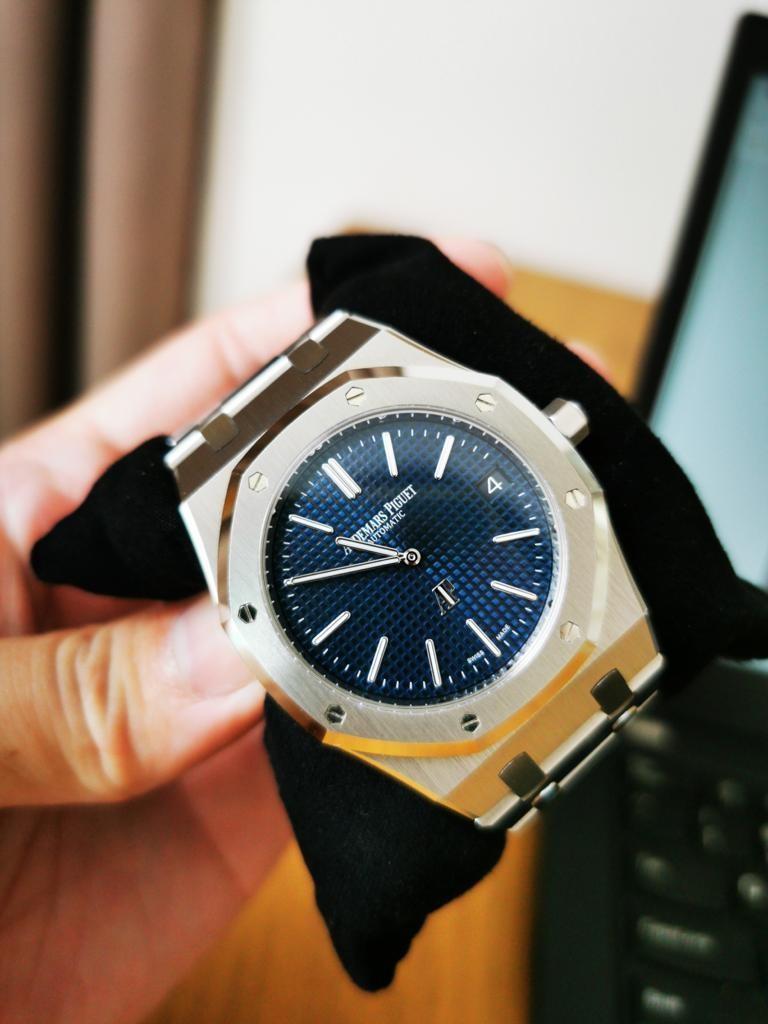 Audemars Piguet 15202ST JUMBO, Luxury, Watches on Carousell