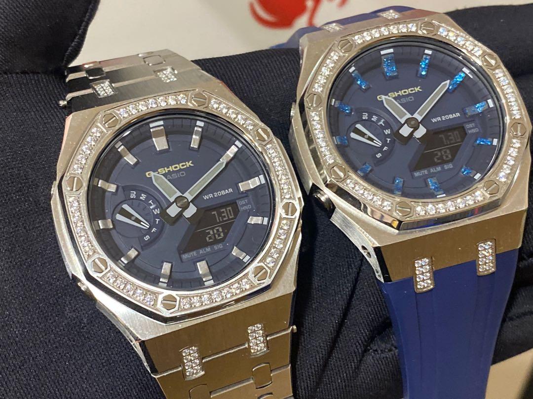 Audemars Piguet homage custom Gshock Casioak ga2100 ga-2100 bracelet ...