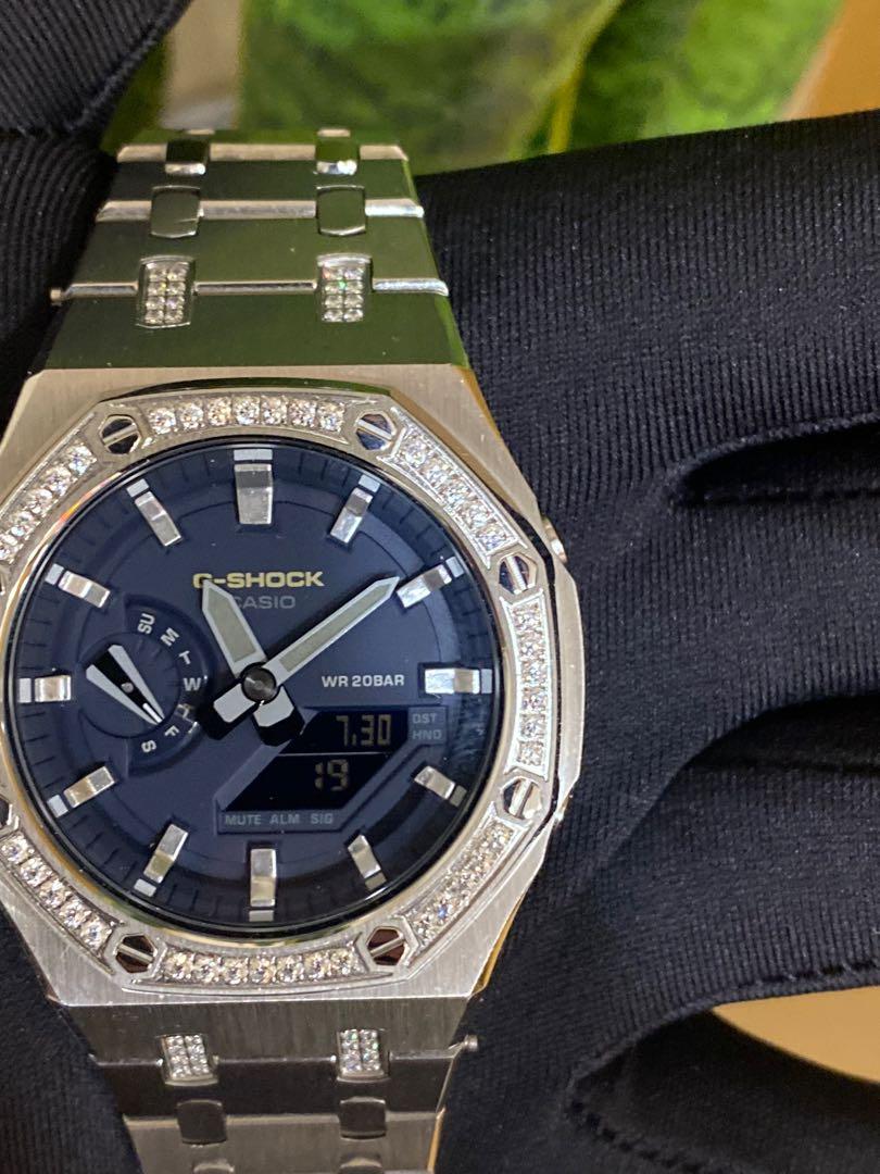 Audemars Piguet homage custom Gshock Casioak ga2100 ga-2100 bracelet ...