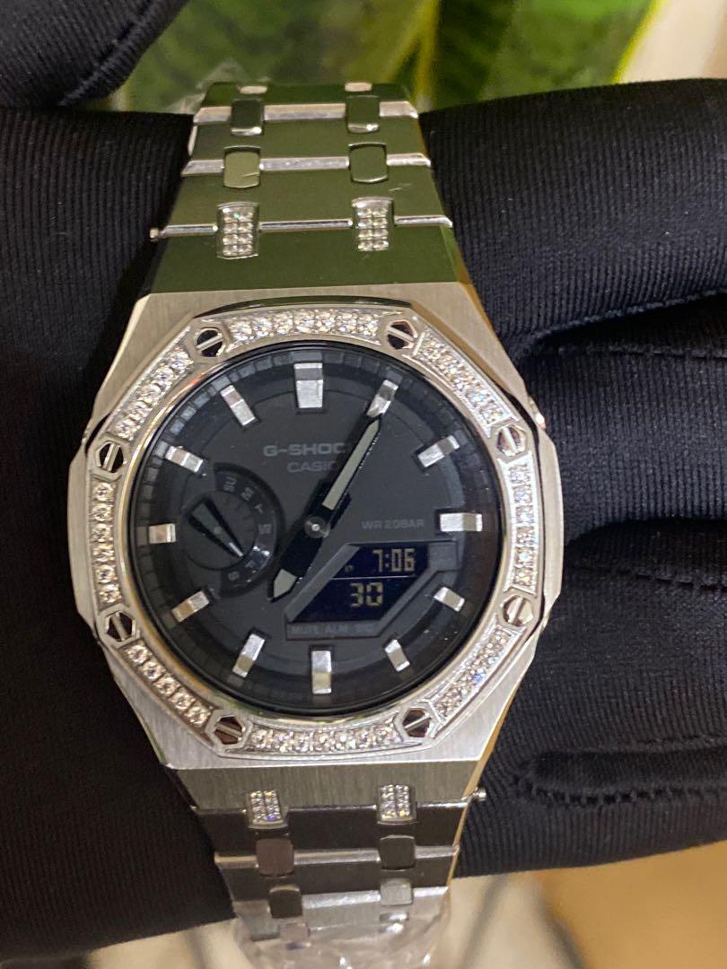 Audemars Piguet homage custom Gshock Casioak ga2100 ga-2100 bracelet ...