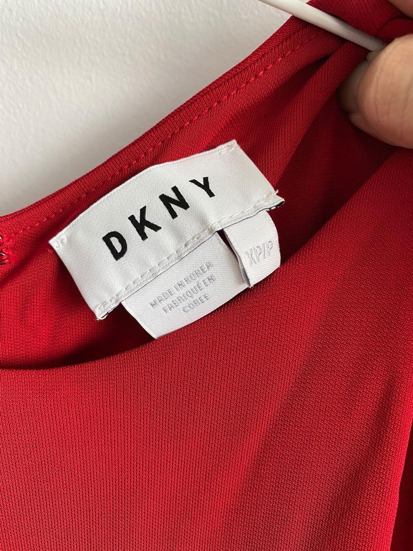 Authentic DKNY red dress, Women's Fashion, Dresses & Sets, Dresses on ...