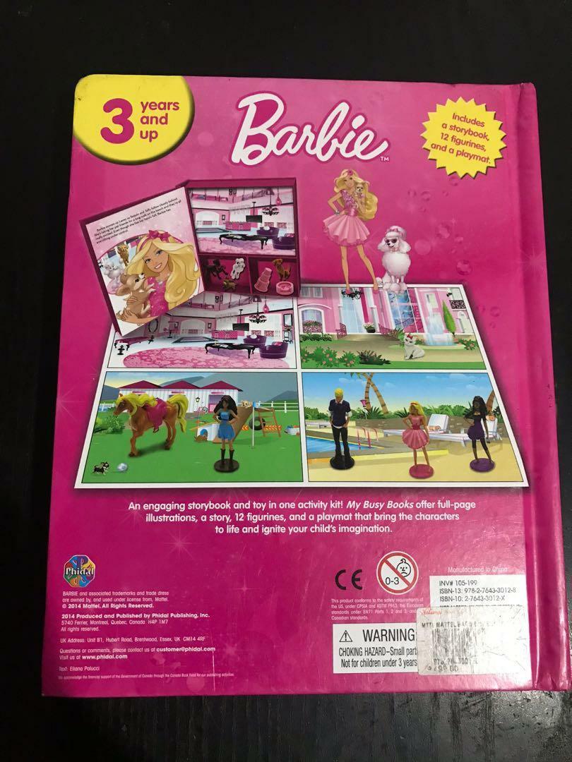 Barbie Busy Book, Hobbies & Toys, Books & Magazines, Children's Books ...