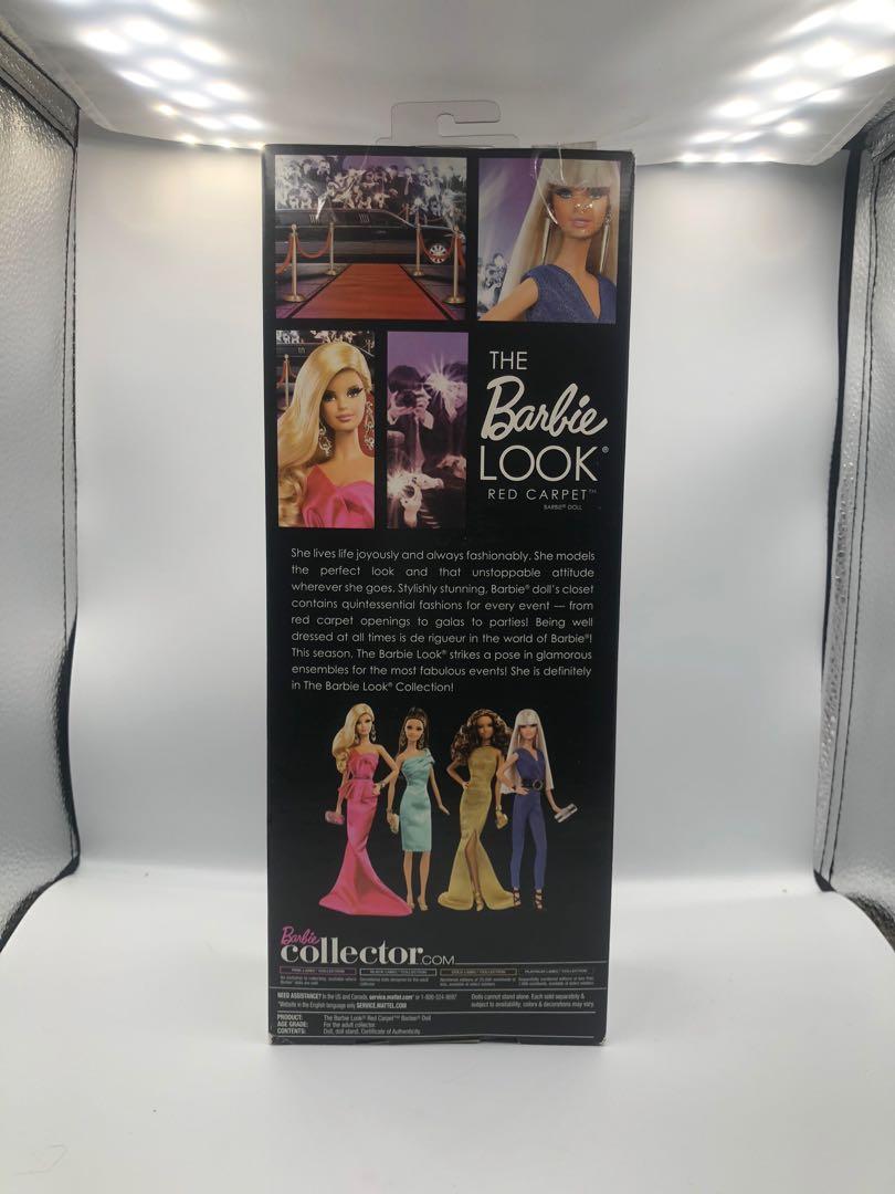 Barbie Collector Black Label The Barbie Look Red Carpet, Hobbies & Toys ...