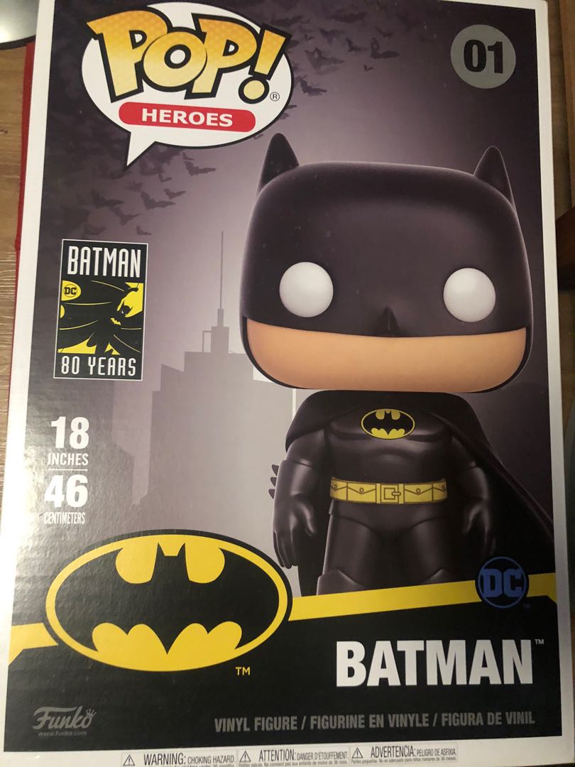Batman 18 inch funko pop, Hobbies & Toys, Toys & Games on Carousell