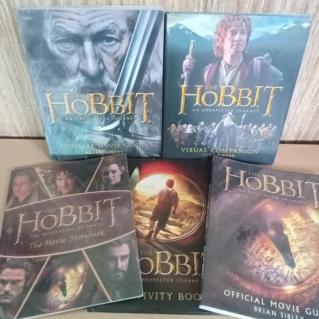 Bundle of The Movies The Hobbit Guide Books Set LOTR J.R.R. Tolkien ...