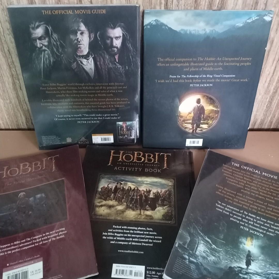 Bundle of The Movies The Hobbit Guide Books Set LOTR J.R.R. Tolkien ...