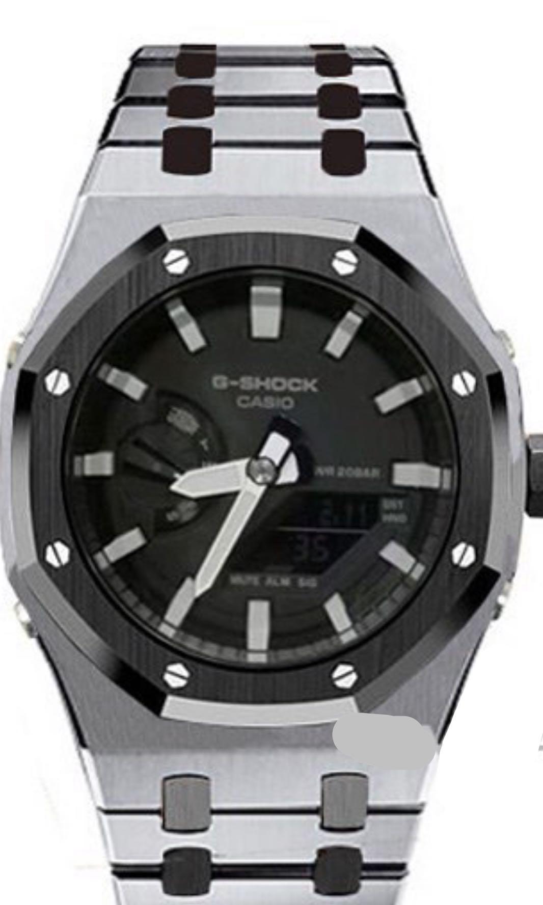 Casio gshock 2tone v4 custom mod ga2110 ga2100 ga-2110, Men's Fashion ...