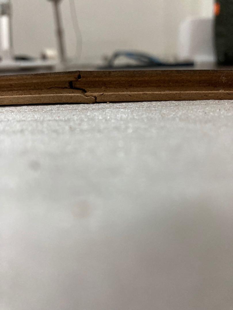 Compressed Wood Vinyl clip and interlocking system, Furniture & Home ...