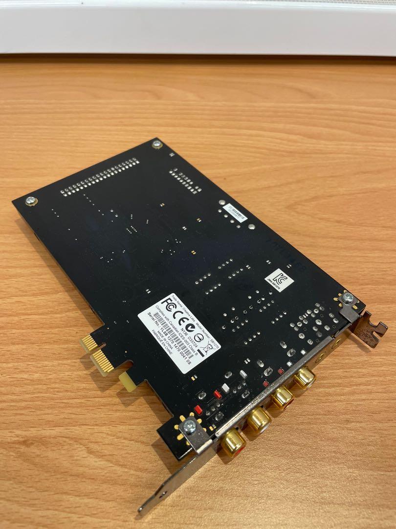 Creative X-Fi Titanium HD sound blaster card, Computers & Tech, Parts ...