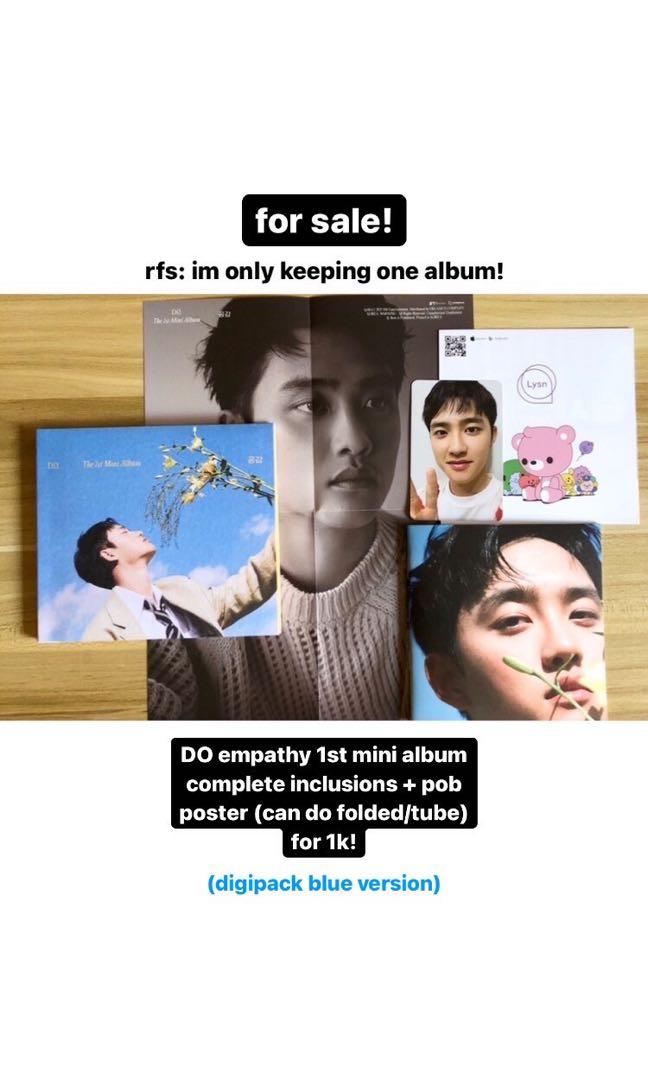 Do Empathy The 1st Mini Album Digipack Blue Version Hobbies And Toys