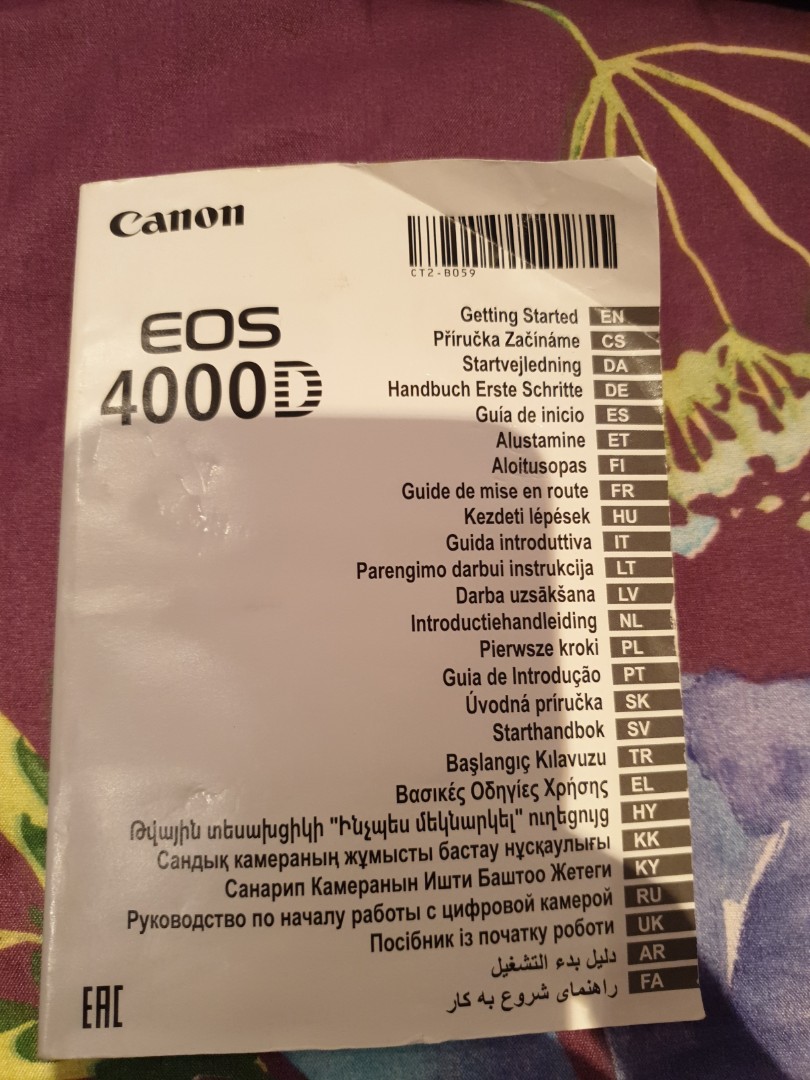 EOS Cannon Camera 4000D, Photography, Cameras on Carousell