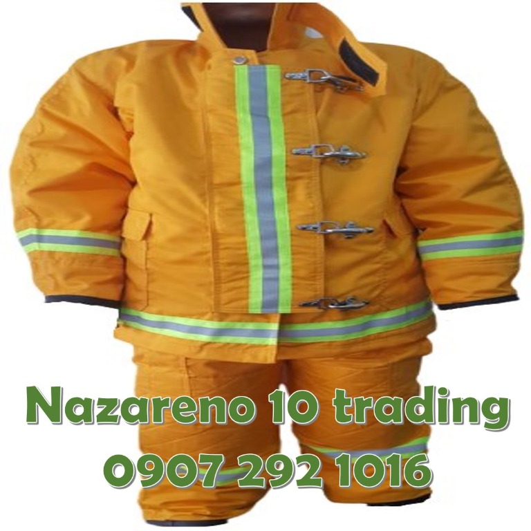 Fireman suit Yellow, Men's Fashion, Coats, Jackets and Outerwear on ...