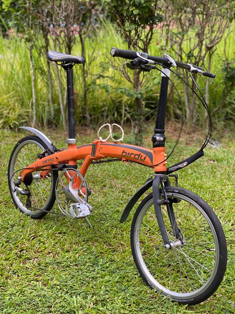 Fully mod Birdy Foldable bike Dahon Shimano 105 20 wheelset tern seat ...