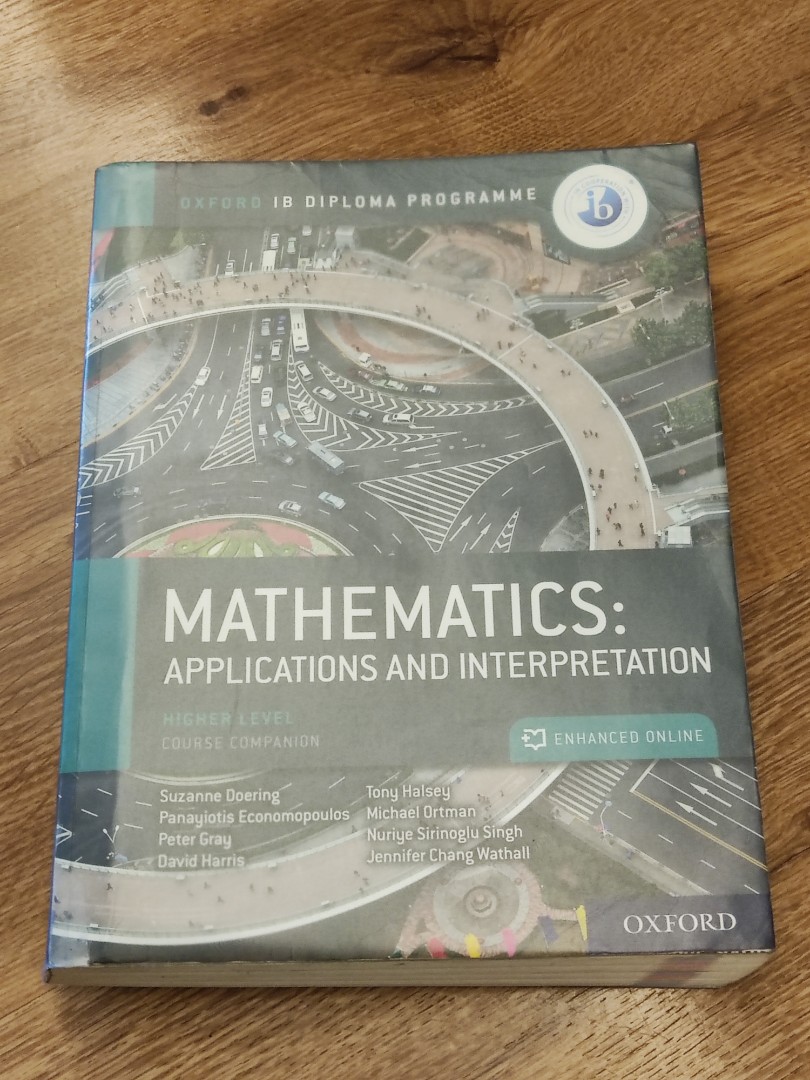 LATEST ED IBDP Math Mathematics Applications and Interpretation AI ...