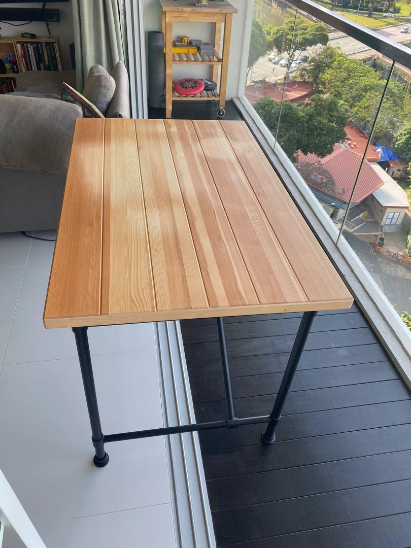 IKEA Kullaberg Desk, Furniture & Home Living, Furniture, Tables & Sets ...