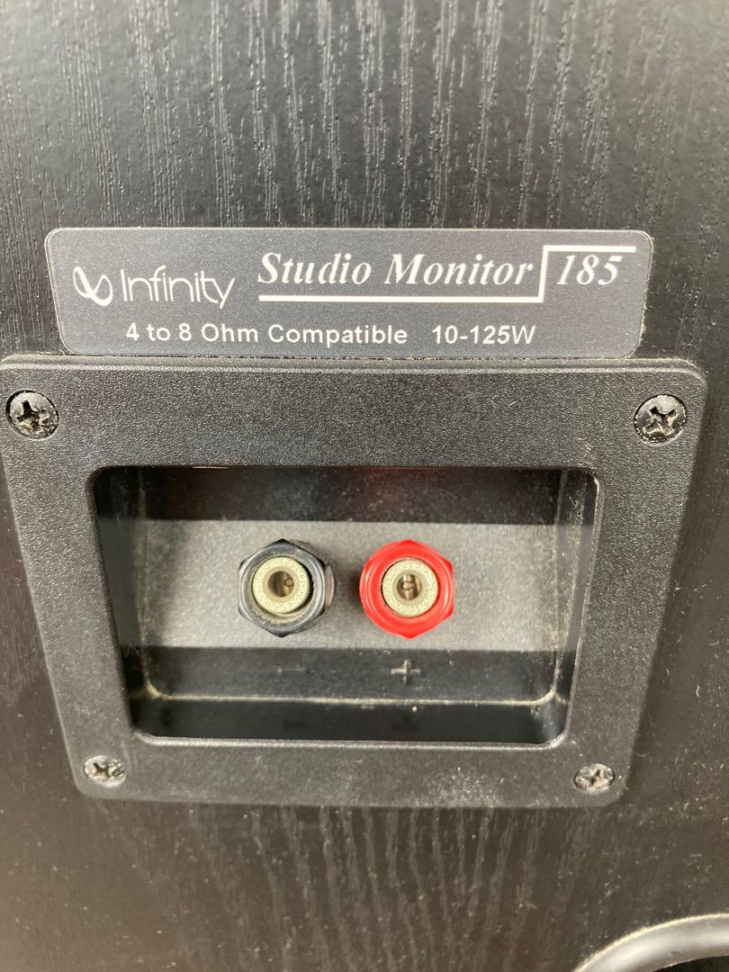 Infinity Studio Monitor 185 Speakers, refurbished, Audio, Soundbars ...