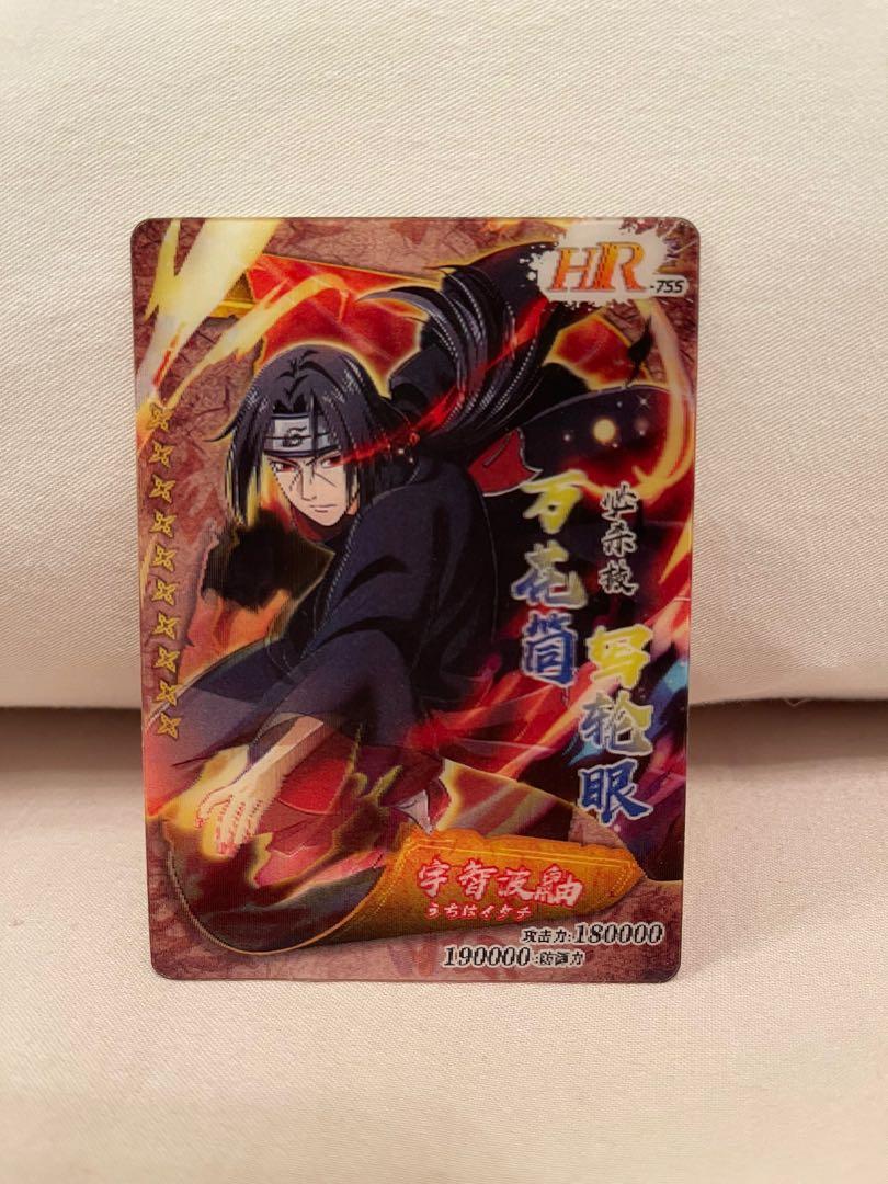 Itachi Uchiha 3D Card Game Rare Naruto Card, Hobbies & Toys, Toys ...