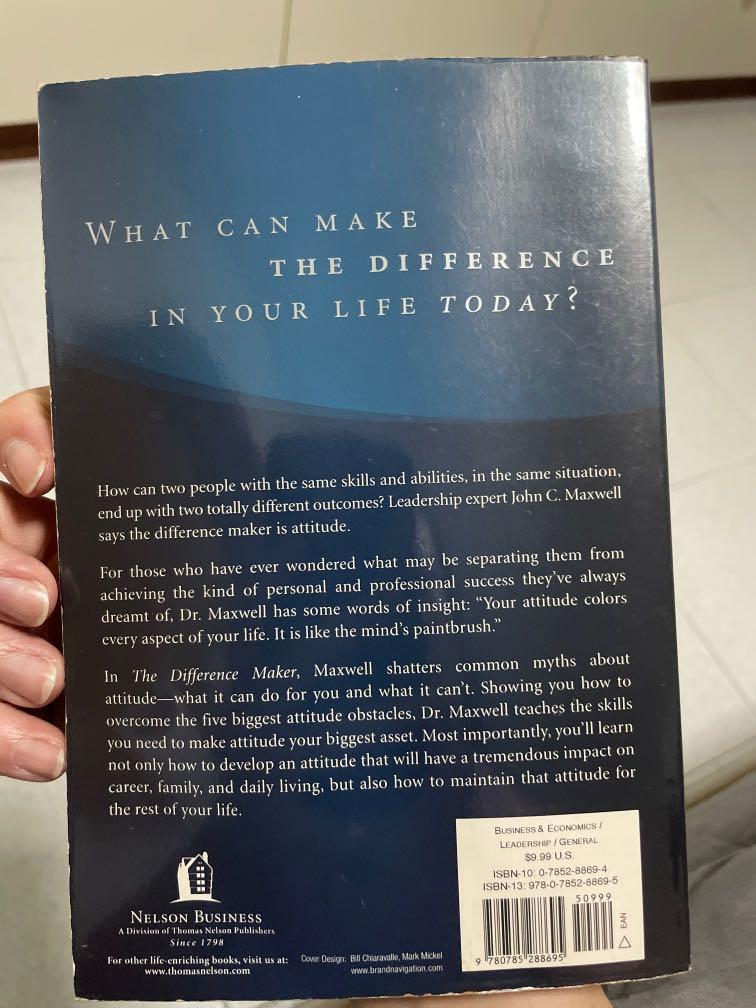 John C.Maxwell - The Difference Maker, Hobbies & Toys, Books ...