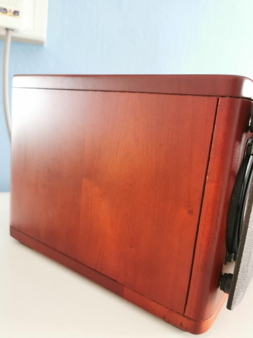 JVC SP-EXA1 Wood Cone Bookshelf Speakers, Audio, Soundbars, Speakers & Amplifiers on Carousell